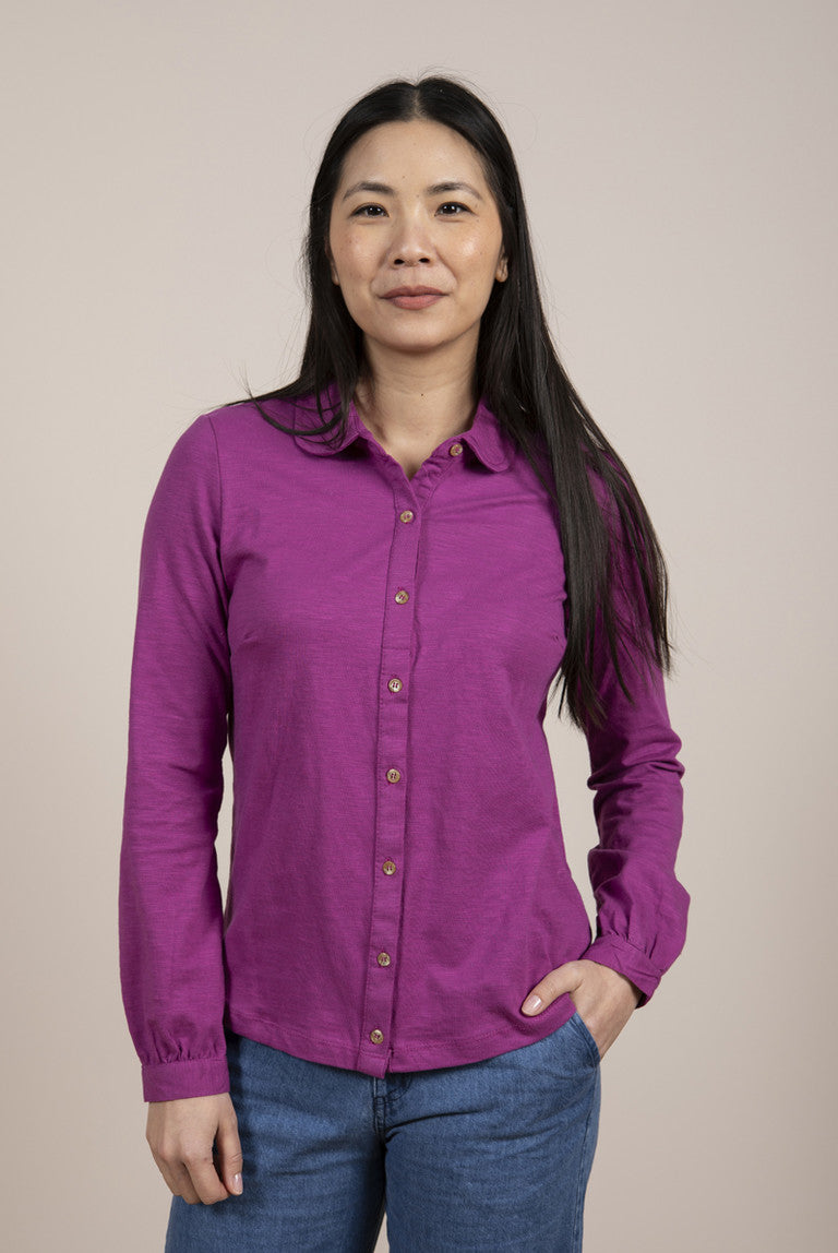 Bowbridge Shirt Plain Cerise – Jessie Juniper