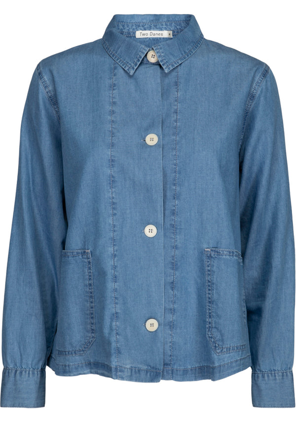 Dusty Jacket Dark Indigo – Jessie Juniper