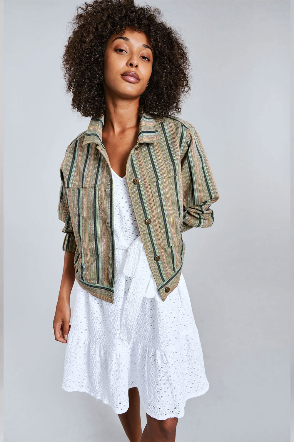 Neptune Stripe Jacket – Jessie Juniper